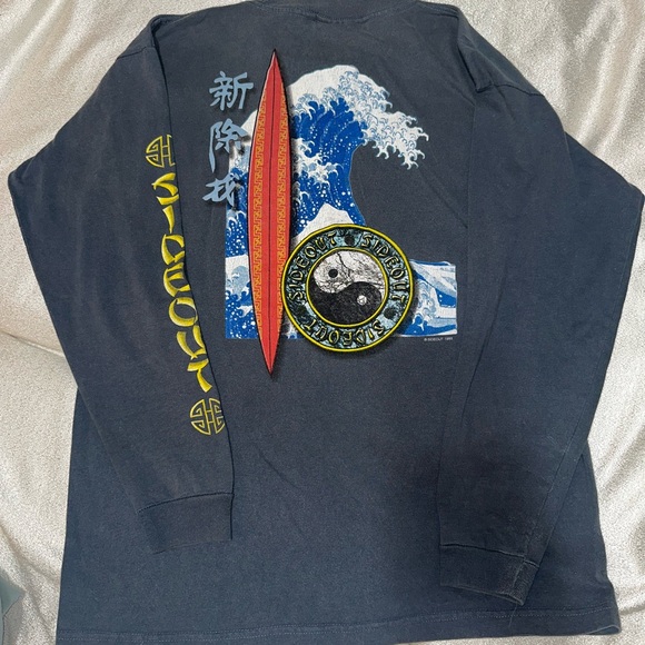 Sideout | Shirts | Sideout Vintage Long Sleeve Graphic Tee | Poshmark
